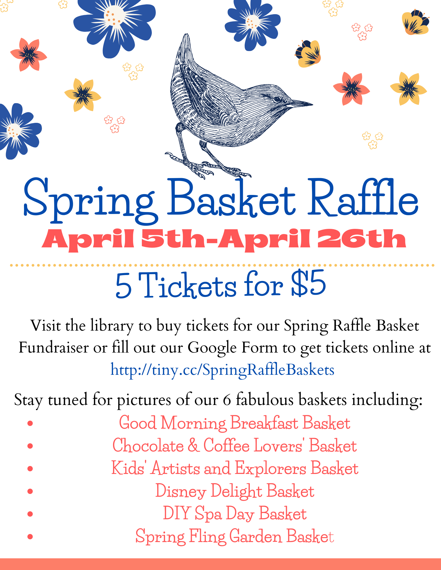 Spring Basket Raffle – Moon Township Public Library